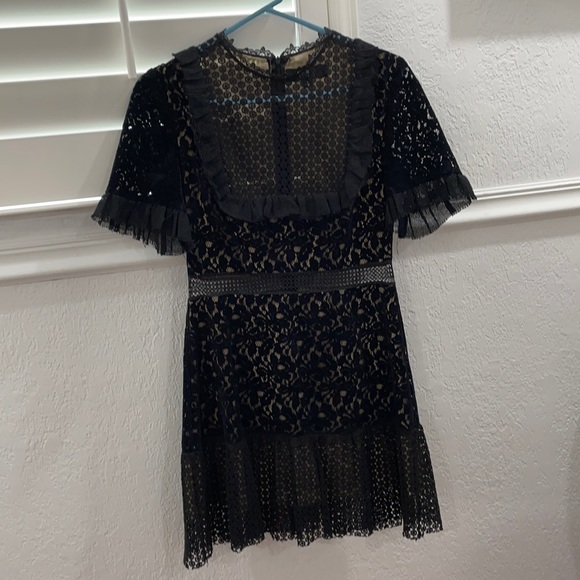 Dresses | Black Lacy Dress | Poshmark